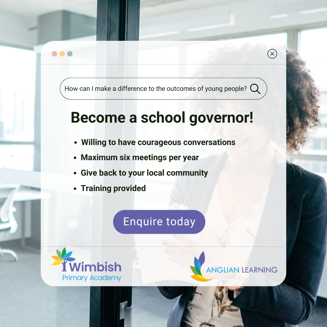 Have you considered becoming a school governor? – Wimbish Primary Academy